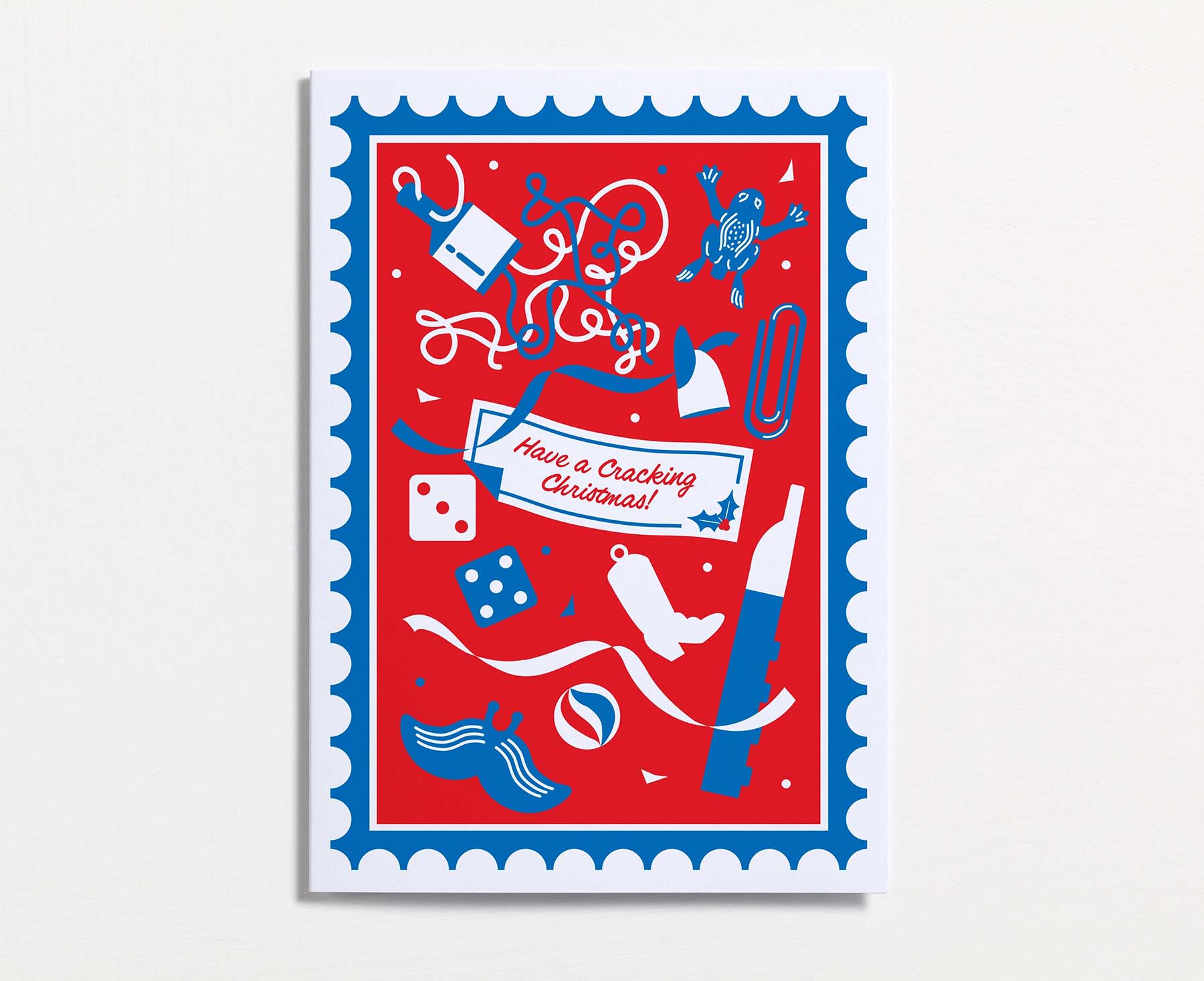 Have A Cracking Christmas Christmas Card The Letter Arty