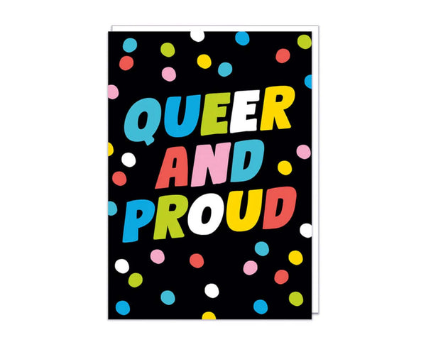 Queer and Proud Card – The Letter Arty